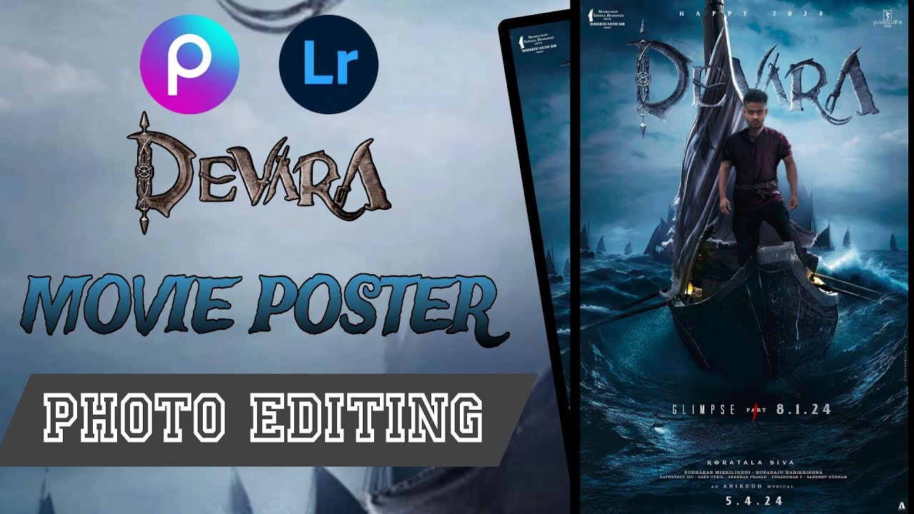 Devara Movie Poster Editing || Devara Movie Photo Editing || Devara Movie Poster#devara #ntr ...