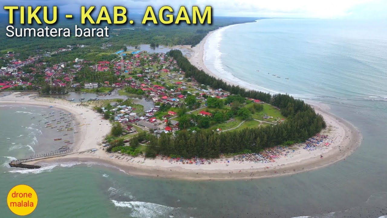 kabupaten agam sumatera barat, tanjung mutiara - tiku - YouTube