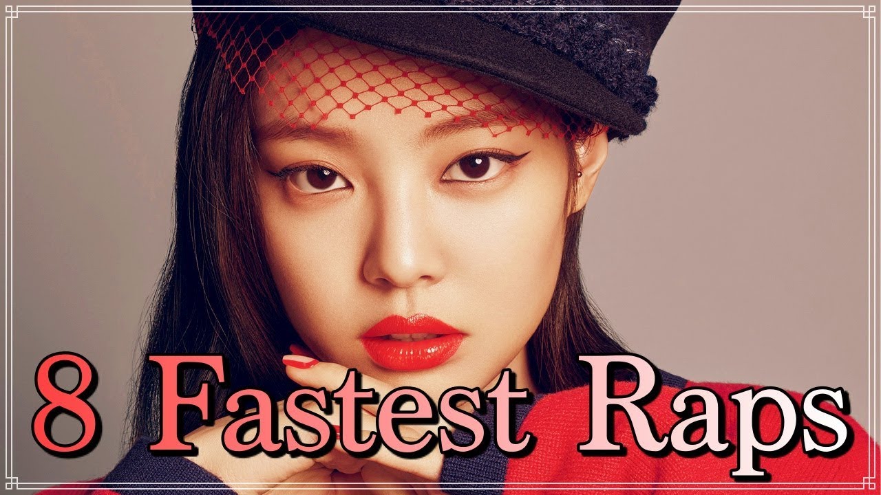 8 FASTEST JENNIE RAPS - YouTube