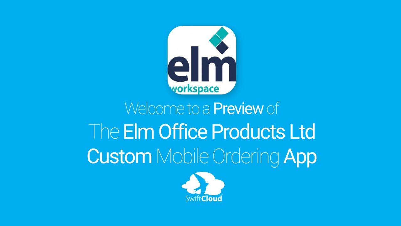 Elm Office Products Ltd - Mobile App Preview - ELM656W - YouTube