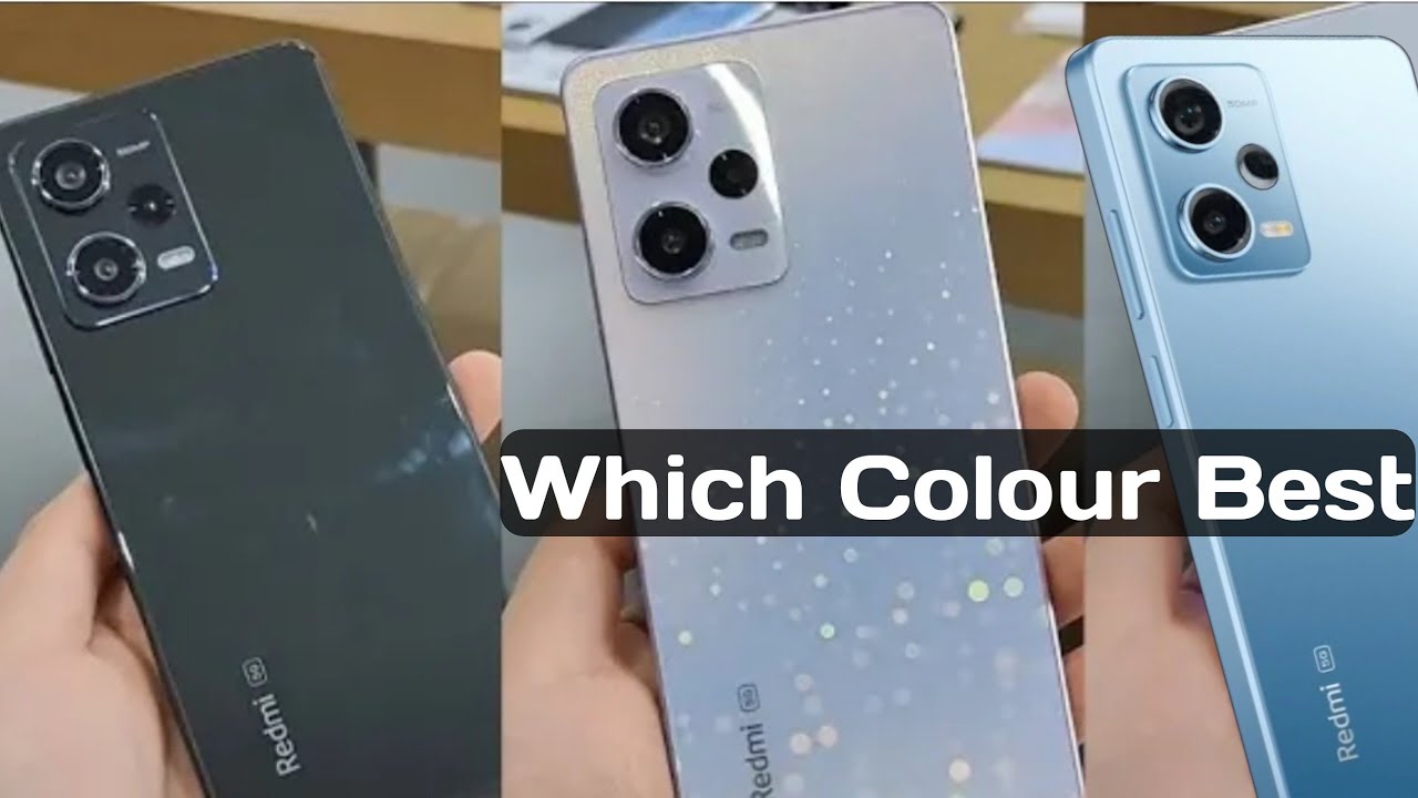 Redmi Note 12 Pro 5G All Colours | Which You Choose ? Redmi Note 12 Pro ...