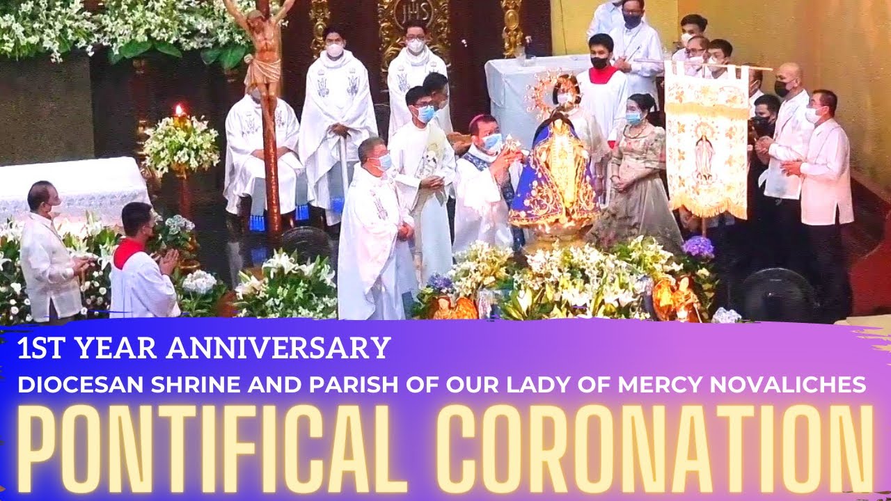everyone's vlog: 1ST YEAR ANNIVERSARY PONTIFICAL CORONATION NG OUR LADY ...