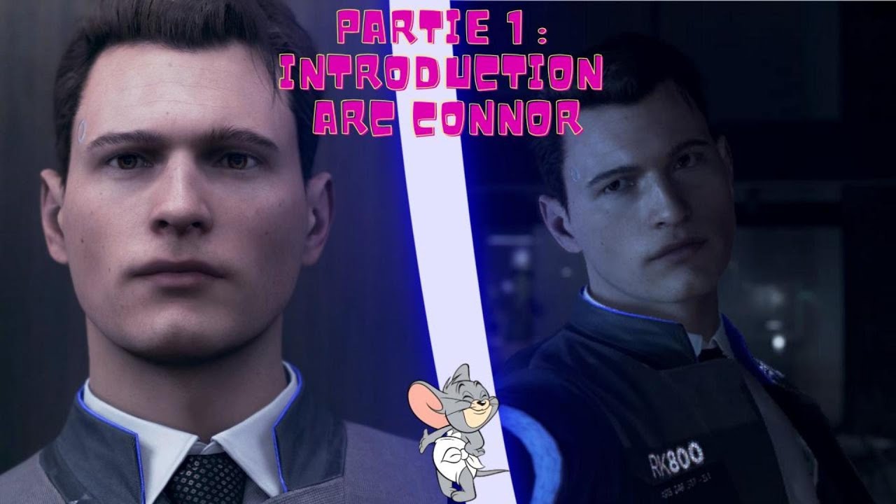 Intro : Arc SIGMA MALE Connor !!!!!! (Detroit become human) - YouTube