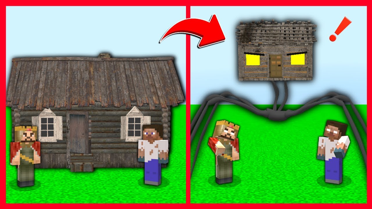 KORKUNÇ EV CANLANDI HERKESİ KORKUTTU! 😱 - Minecraft - YouTube