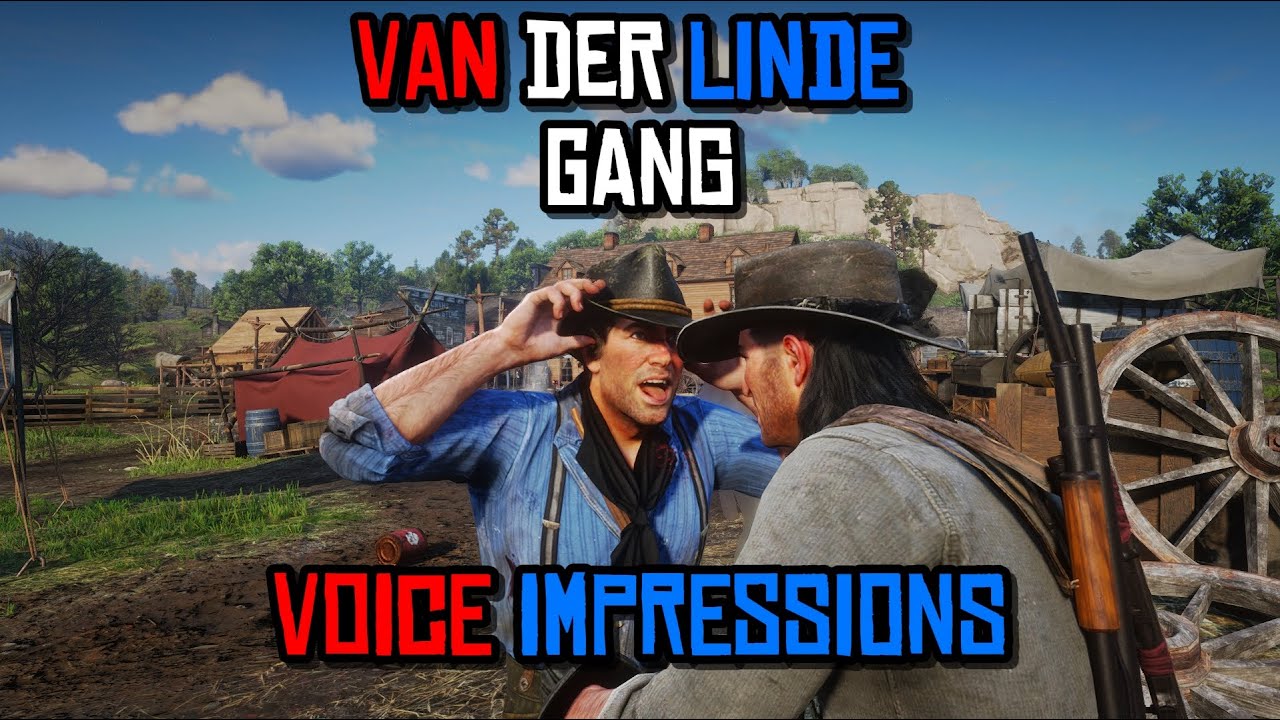 ARTHUR AND JOHN SHENANIGANS - VAN DER LINDE VOICE IMPRESSIONS - YouTube
