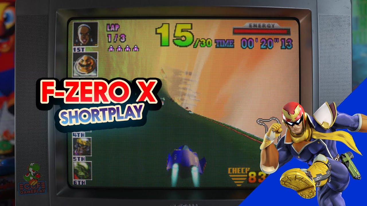 F-Zero X | 1998 | Fastest Racing Game on the N64! | Nintendo 64 - YouTube