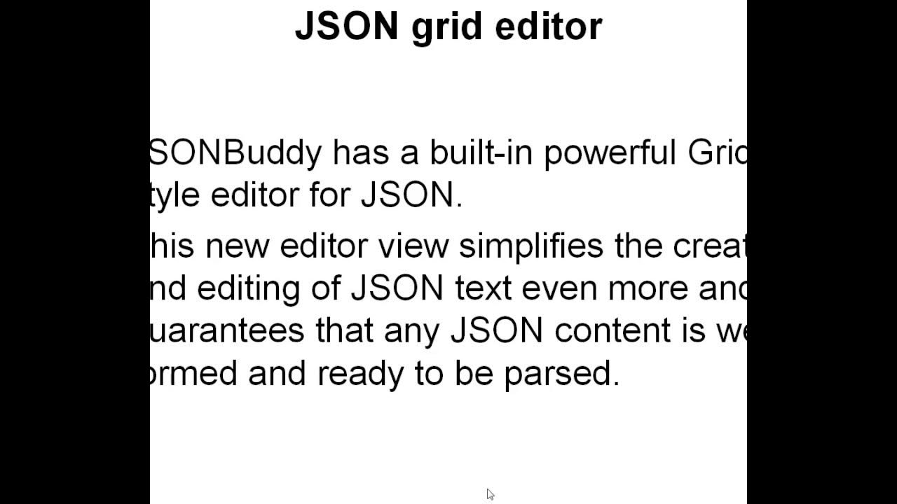 json online editor - try the JSON editing functionalities in json buddy ...