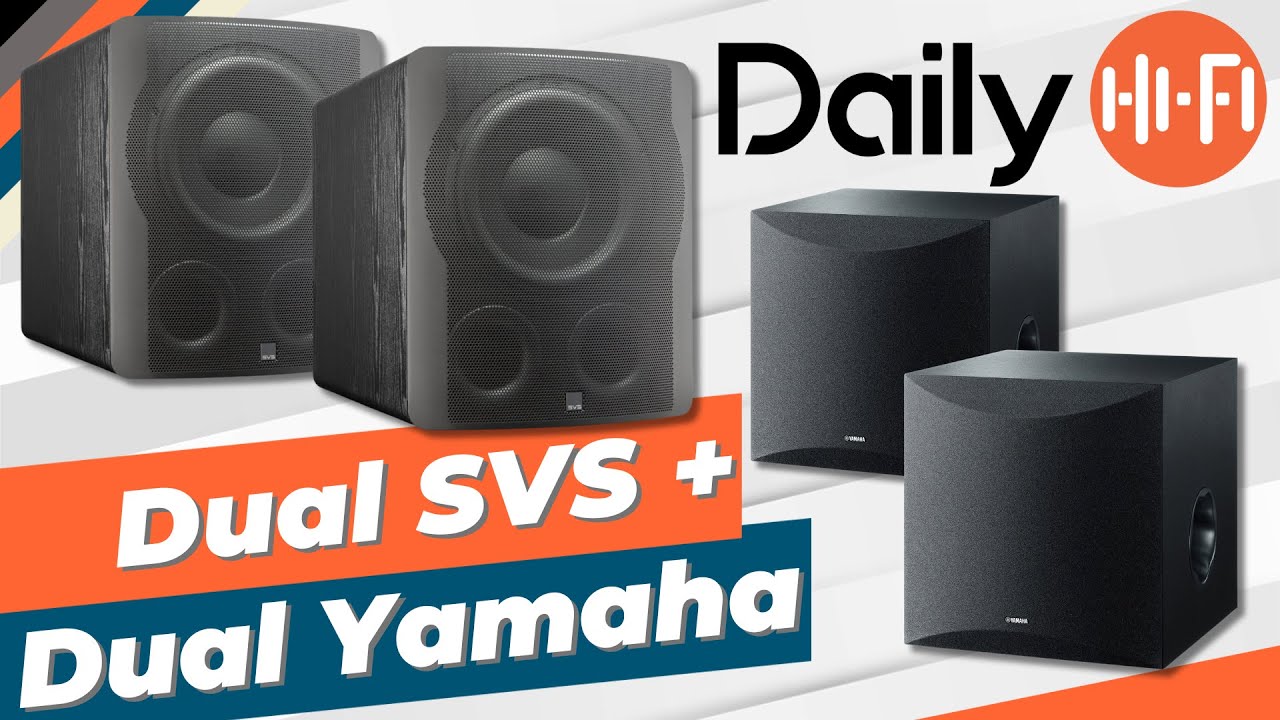 Dual SVS Subwoofers + Dual Yamaha Subwoofers? - YouTube