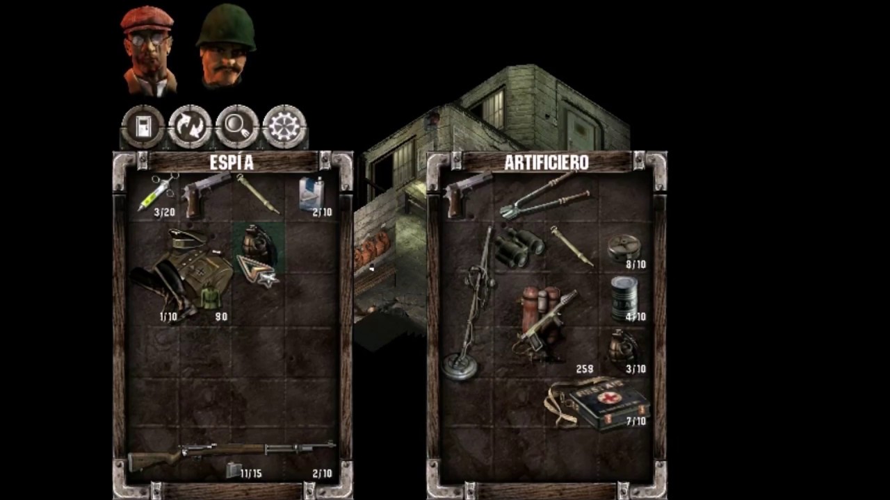 Commandos 2 Men of Courage Missions 1 & 2 - co-op - YouTube