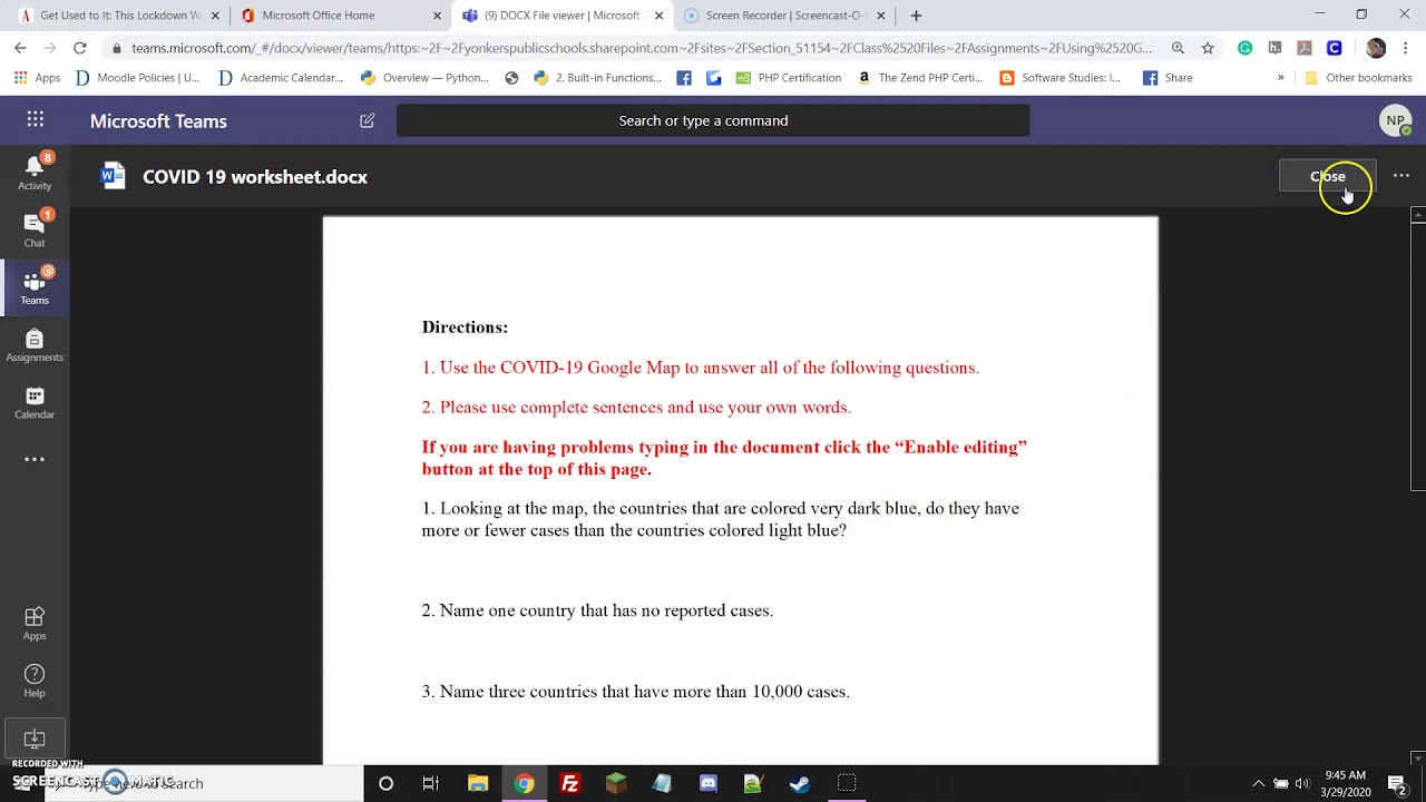Enabling Editing in Teams - YouTube