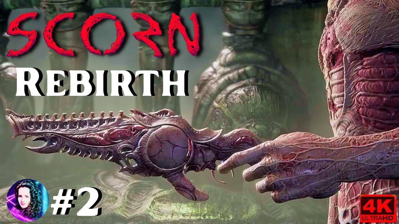 SCORN - Second Puzzle and escape - our first rebirth - full gameplay 4k ...