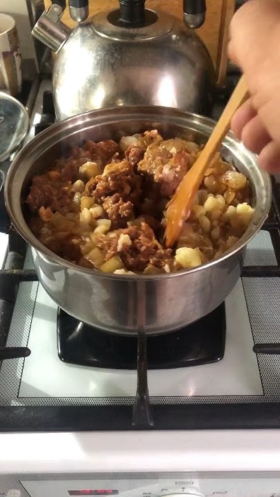 Макароны по флотски с тушенкой. #макароныпофлотски #макароны #тушенка # ...