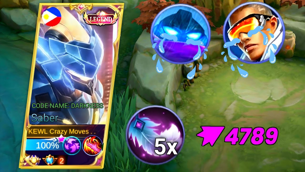 SABER VS WIND OF NATURE ( DAMAGE HACK ) - YouTube