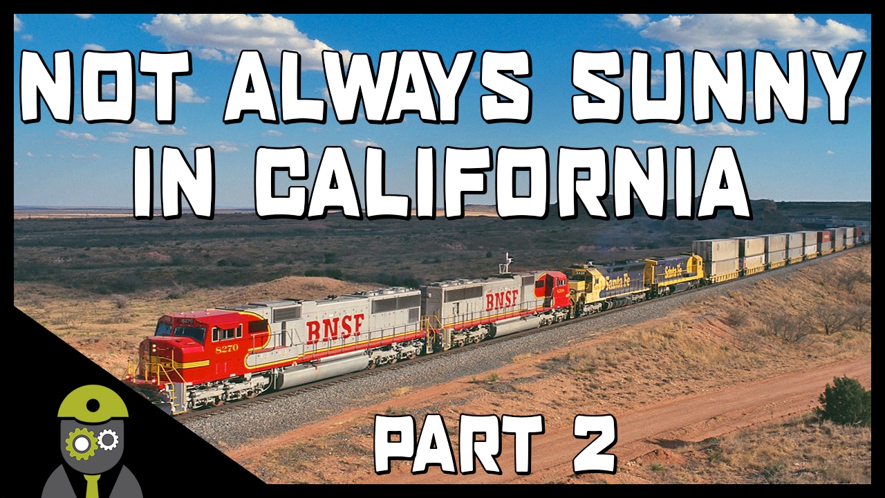 Train Simulator 2017 - Not Always Sunny In California - EMD SD75 - Part ...