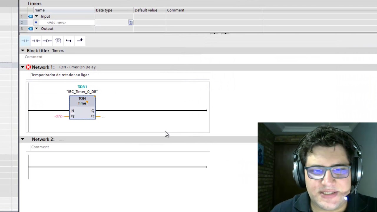 (CLP) Programando Ladder 3 - Timers - TON - YouTube