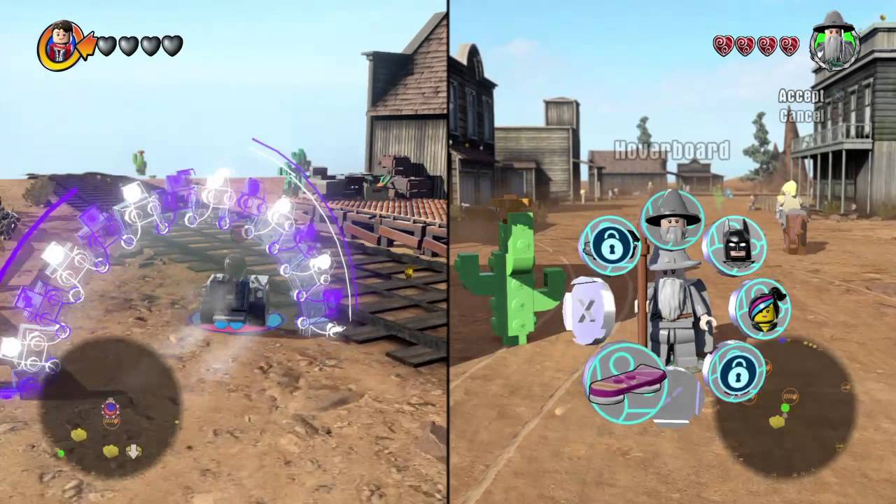 How to make split screen on lego worlds pc game - oodad