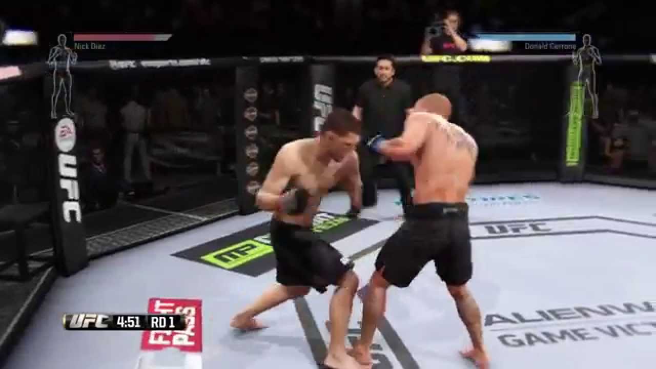 EA Sports UFC Ranked Fight - Donald Cerrone vs Nick Diaz - YouTube