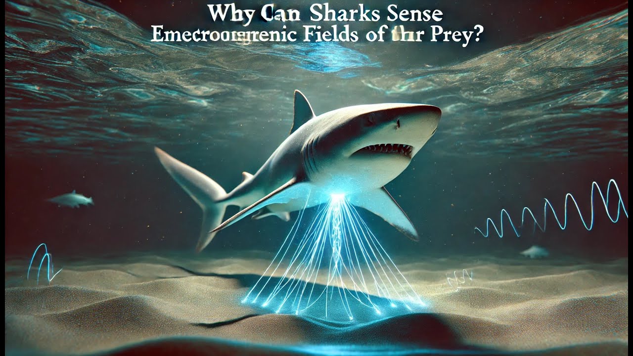 Why Can Sharks Sense Electromagnetic Fields of Their Prey? - YouTube