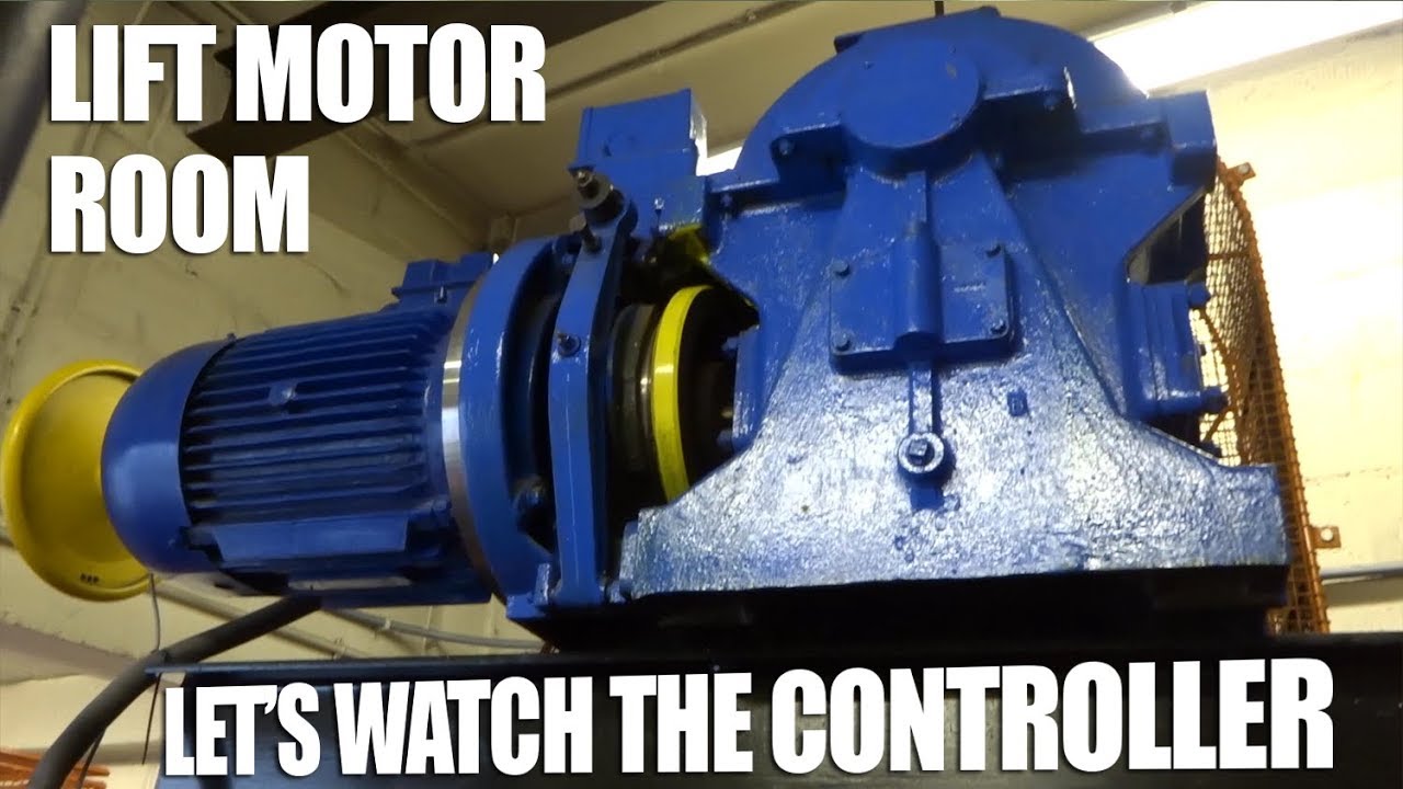 LIFT MOTOR ROOM - Let's watch the controller - YouTube