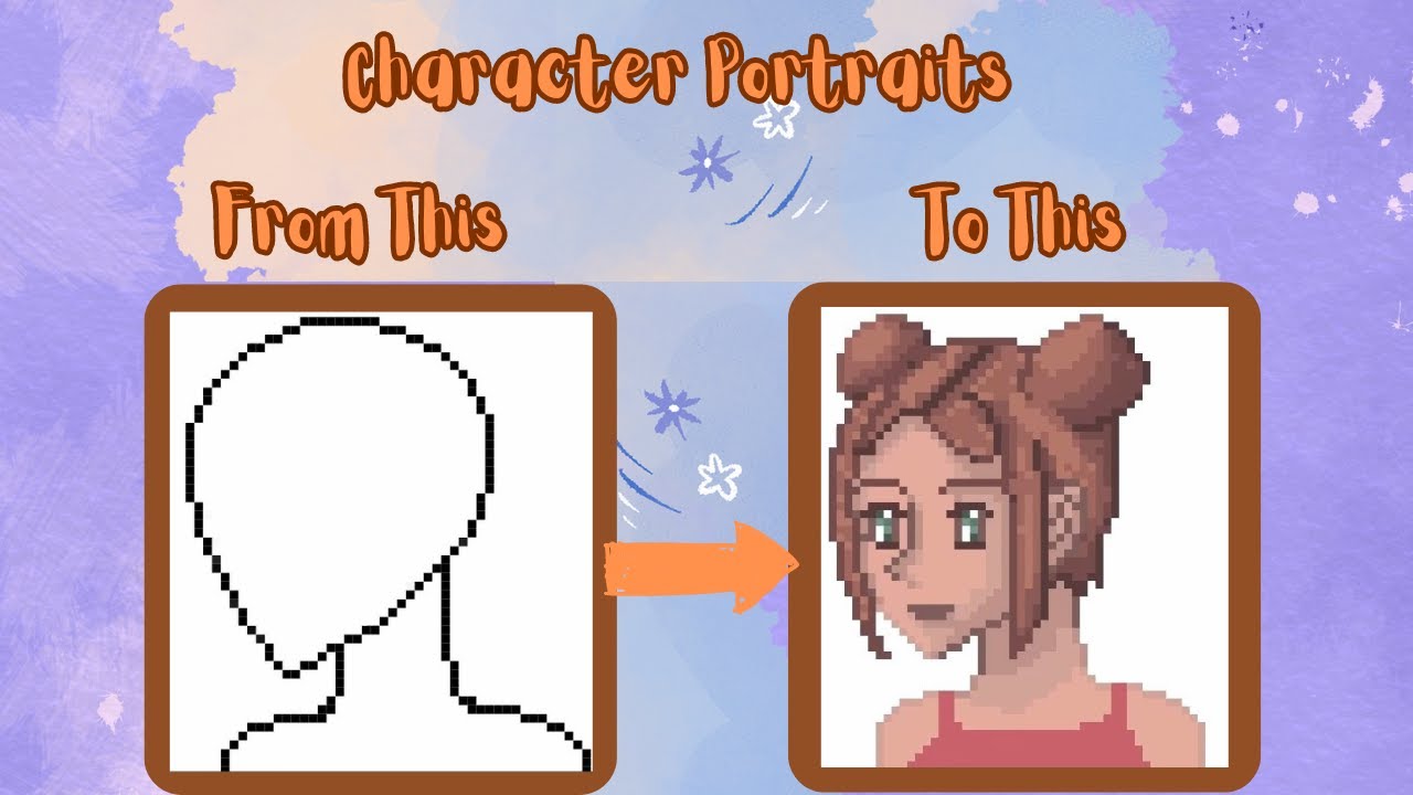 Starting a Pixel Art Character Portrait for a NPC Sprite - Game Dev Log ...
