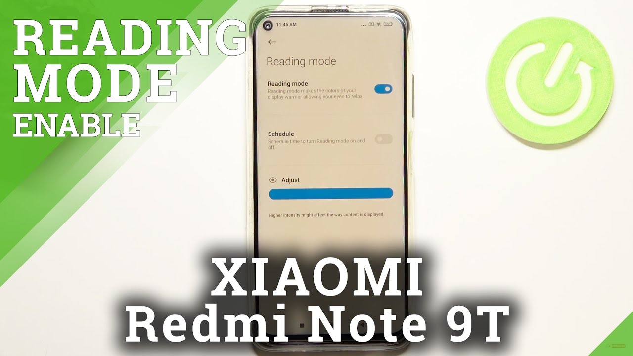Eye Comfort Mode – XIAOMI Redmi Note 9T & Display Additional Features ...