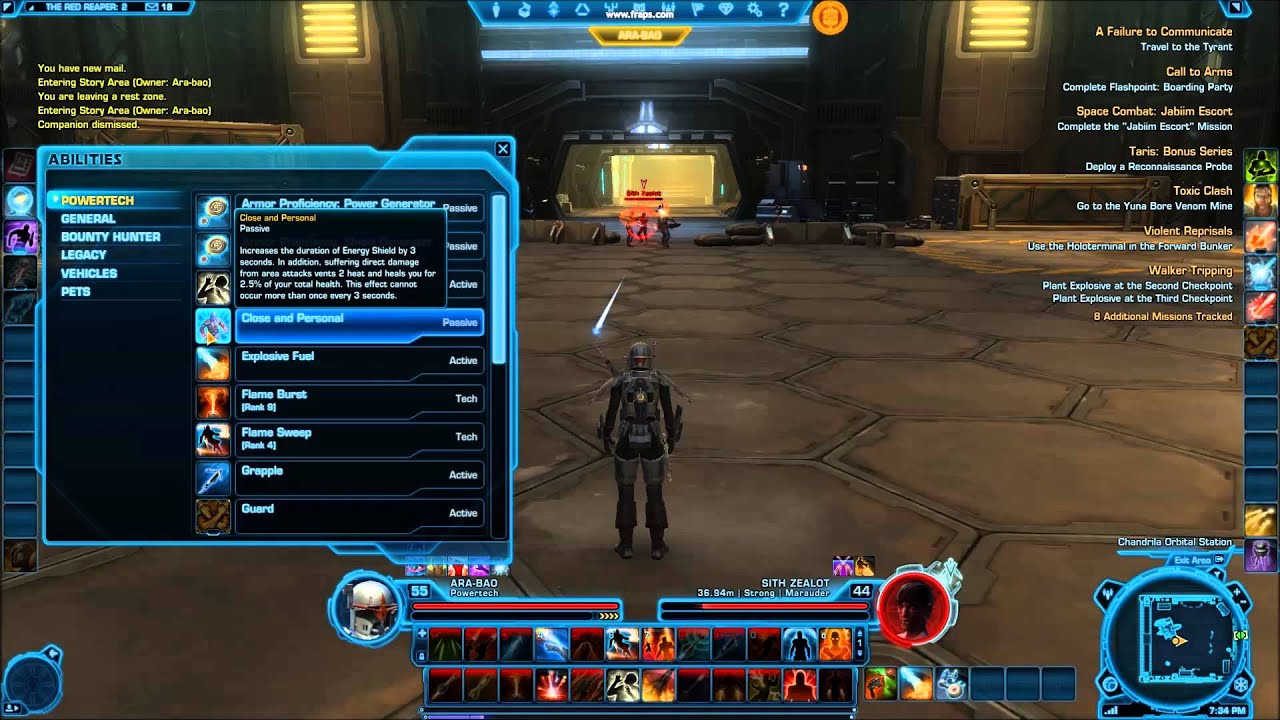 SWTOR - Powertech Close and Personal 2.0 - YouTube