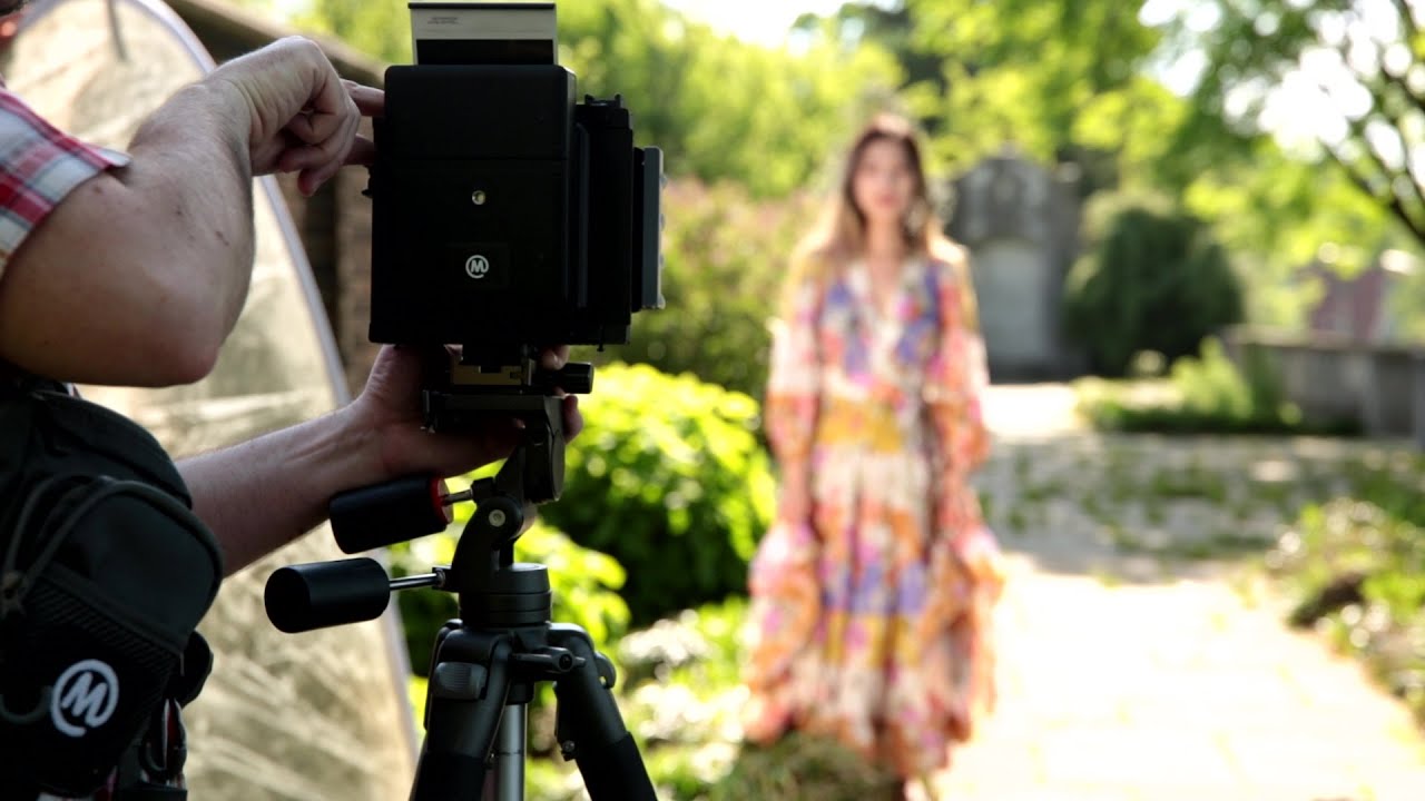 How to Shoot Polaroid Photos on a Large Format Camera - YouTube