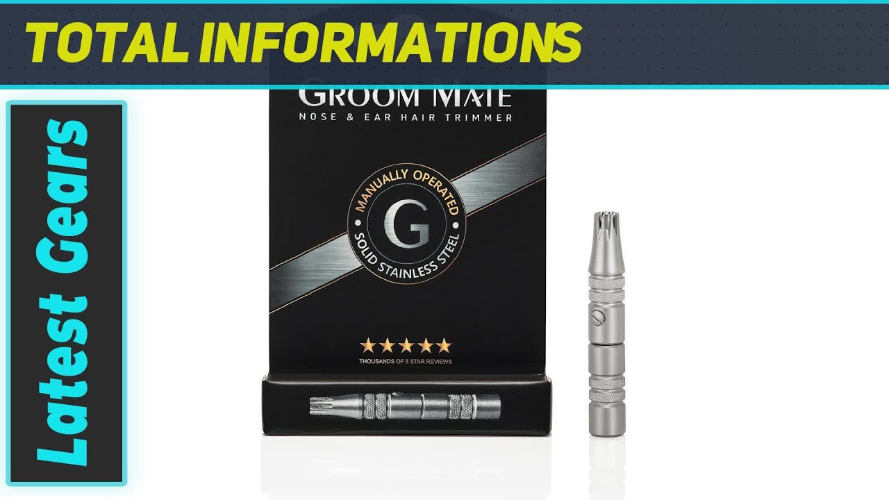 Groom Mate Platinum XL Hair Trimmer: Best Manual Trimmer for Simplicity ...