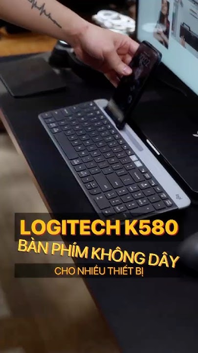 Bàn phím mỏng nhẹ rẻ cho dân văn phòng Logitech K580 #TếtMêTít - YouTube