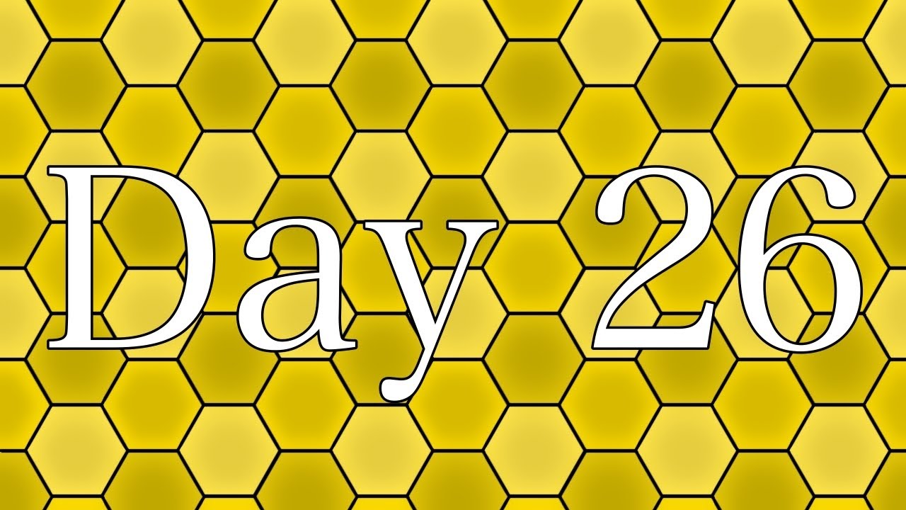 Day 26 - YouTube