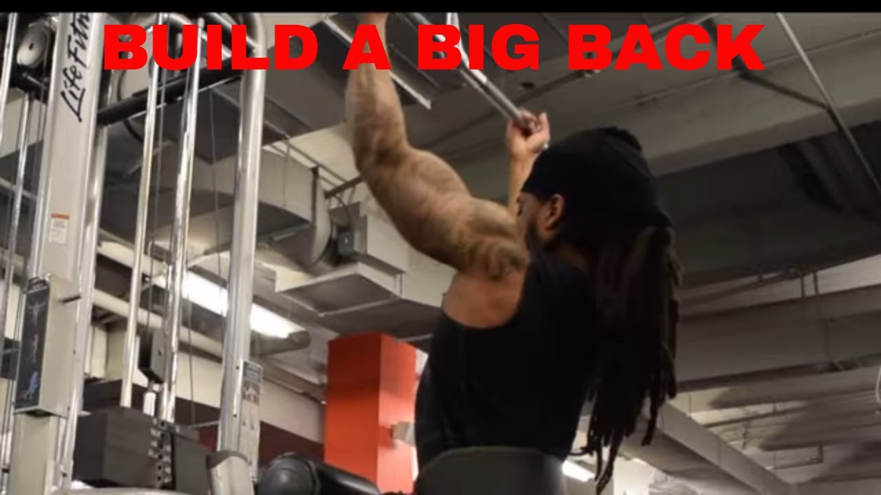 3 Back Exercises to BUILD A BIG BACK - YouTube