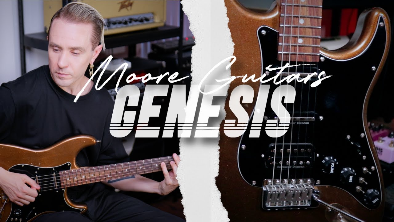Moore Guitars: Genesis! - YouTube