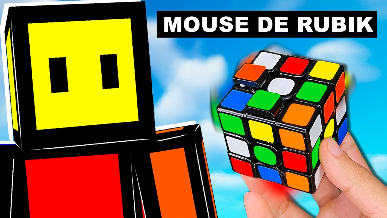 FABRIQUÉ un MOUSE con un CUBO DE RUBIK para grabar este video | Maono ...