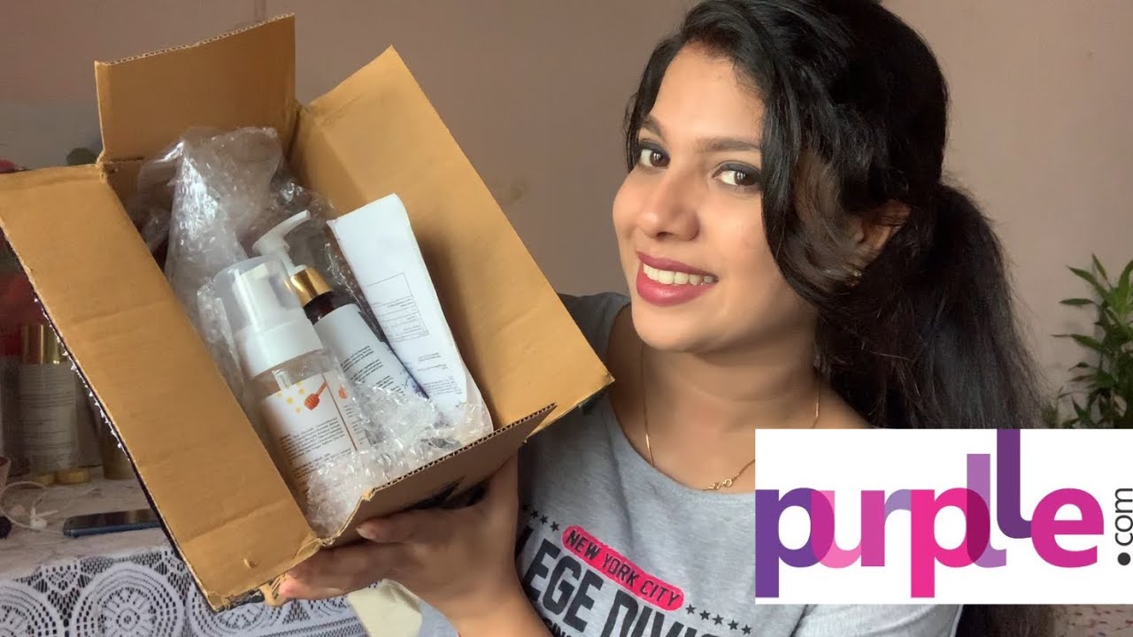 PURPLLE haul video || FIrst time experience with purplle. com || Honest ...