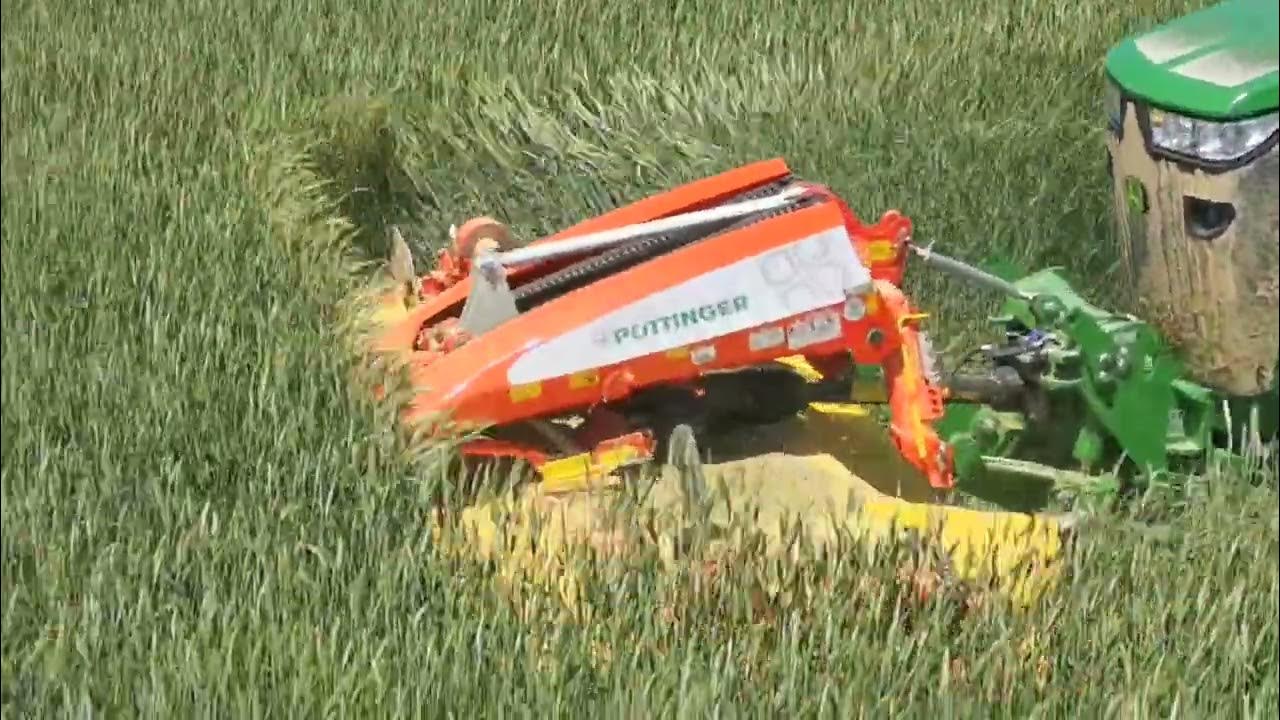 New Laforge Front PTO for John Deere 8R | LAFORGE - YouTube