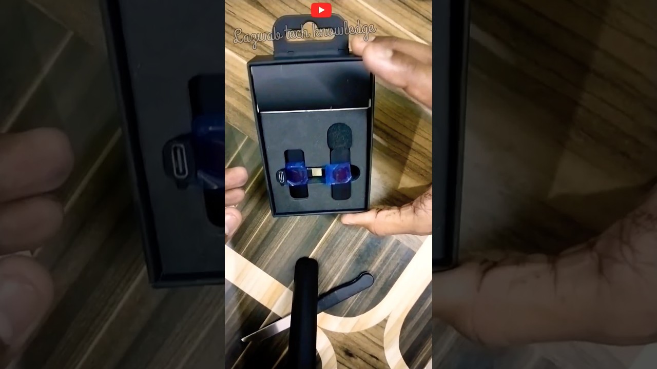 Wireless microphone mic unboxing || Explorer latest blutooth K8 iPhone ...