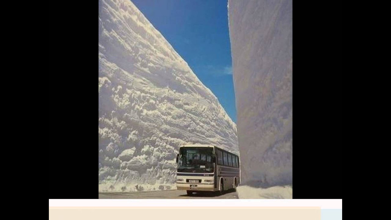 20 meters Snowfall Road! - YouTube