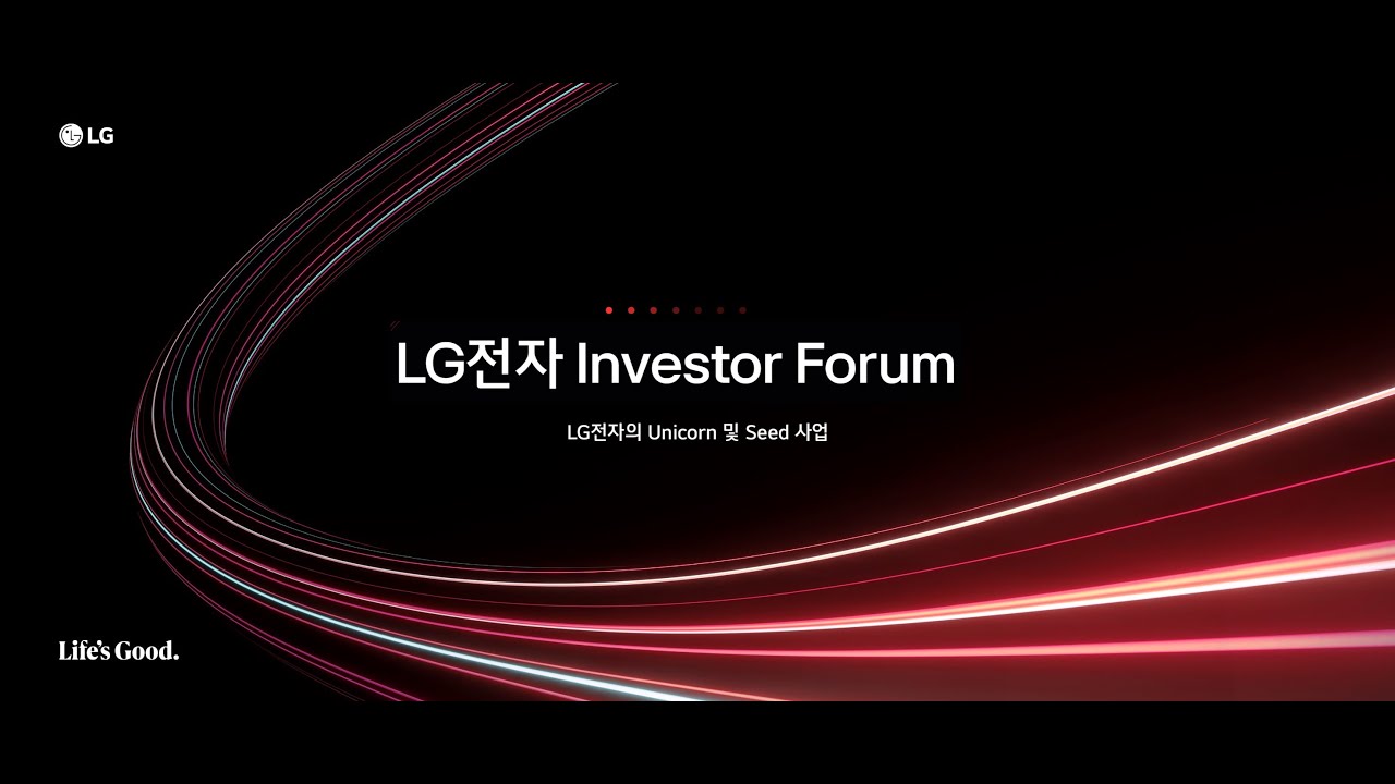 2024 LG Electronics Investor Forum - YouTube