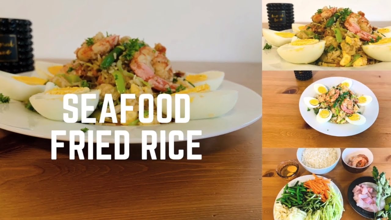 HOW TO MAKE SEAFOOD FRIED RICE RECIPE - YouTube