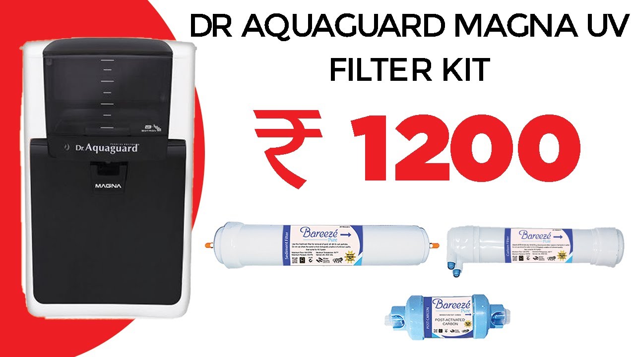 Change Dr Aquaguard Magna Filter in Only ₹1200 Aquaguard Magna UV ...
