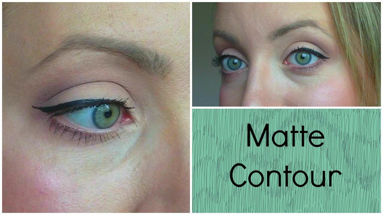 Matte Eyeshadow Tutorial! Basic & Easy Everyday - YouTube