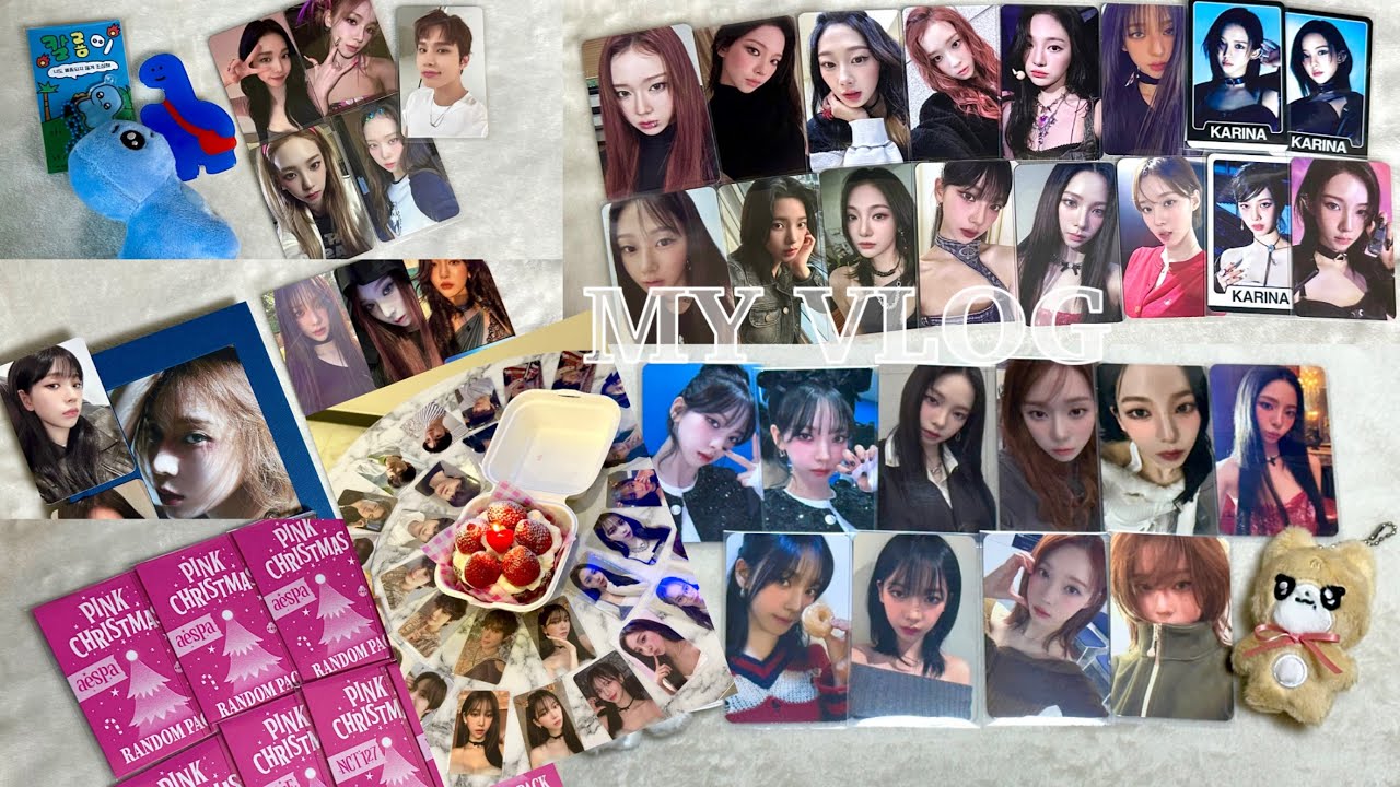 마이로그 23 자 이제 드라마 미공포를 쓸어모아볼까요 에스파 미공포 • 준등기깡 • 핑크크리스마스 랜덤팩 • 생카