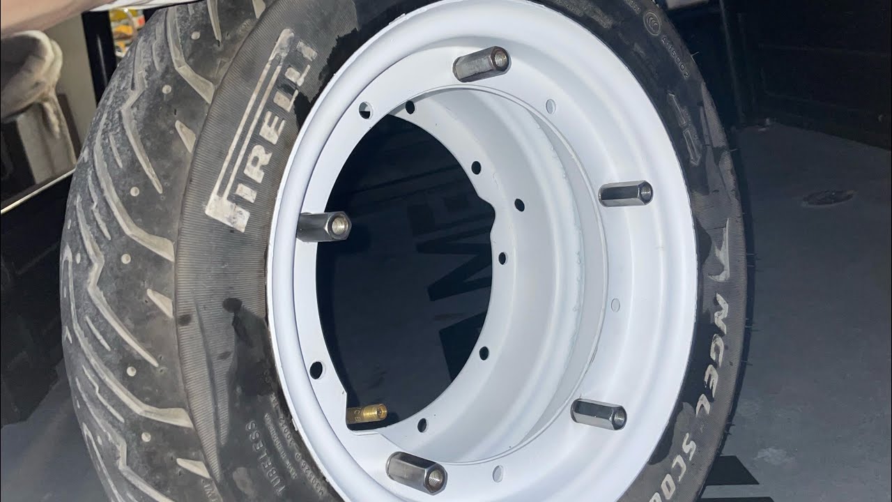 MONTAGGIO DOPPI CERCHI APE 50! - YouTube