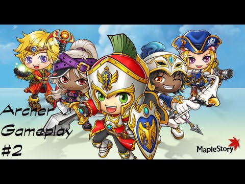 MapleStory - Explorer Archer #2- Gameplay en español - YouTube