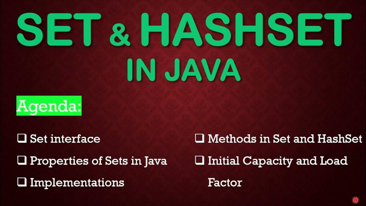 Set And Hashset In Java Collection Framework With Examples Collectionframework Set Hashset