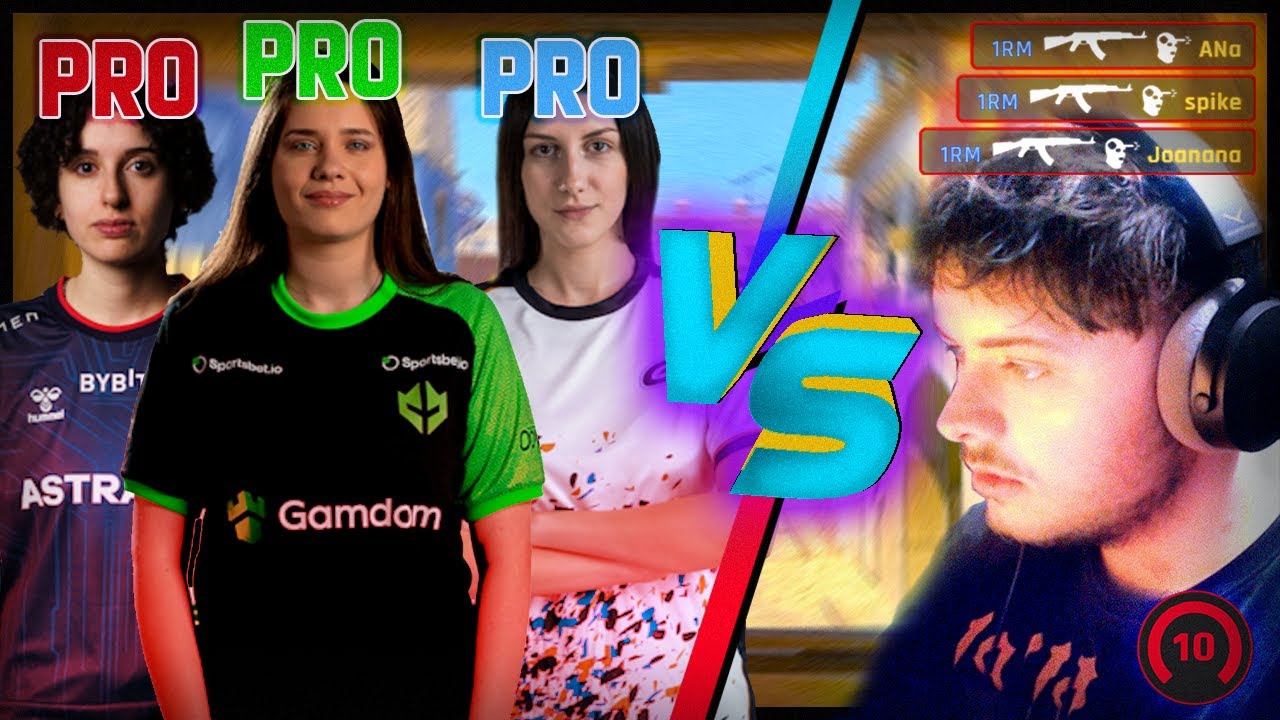 I beat ANa (#1 FEMALE CS2 PRO) - YouTube