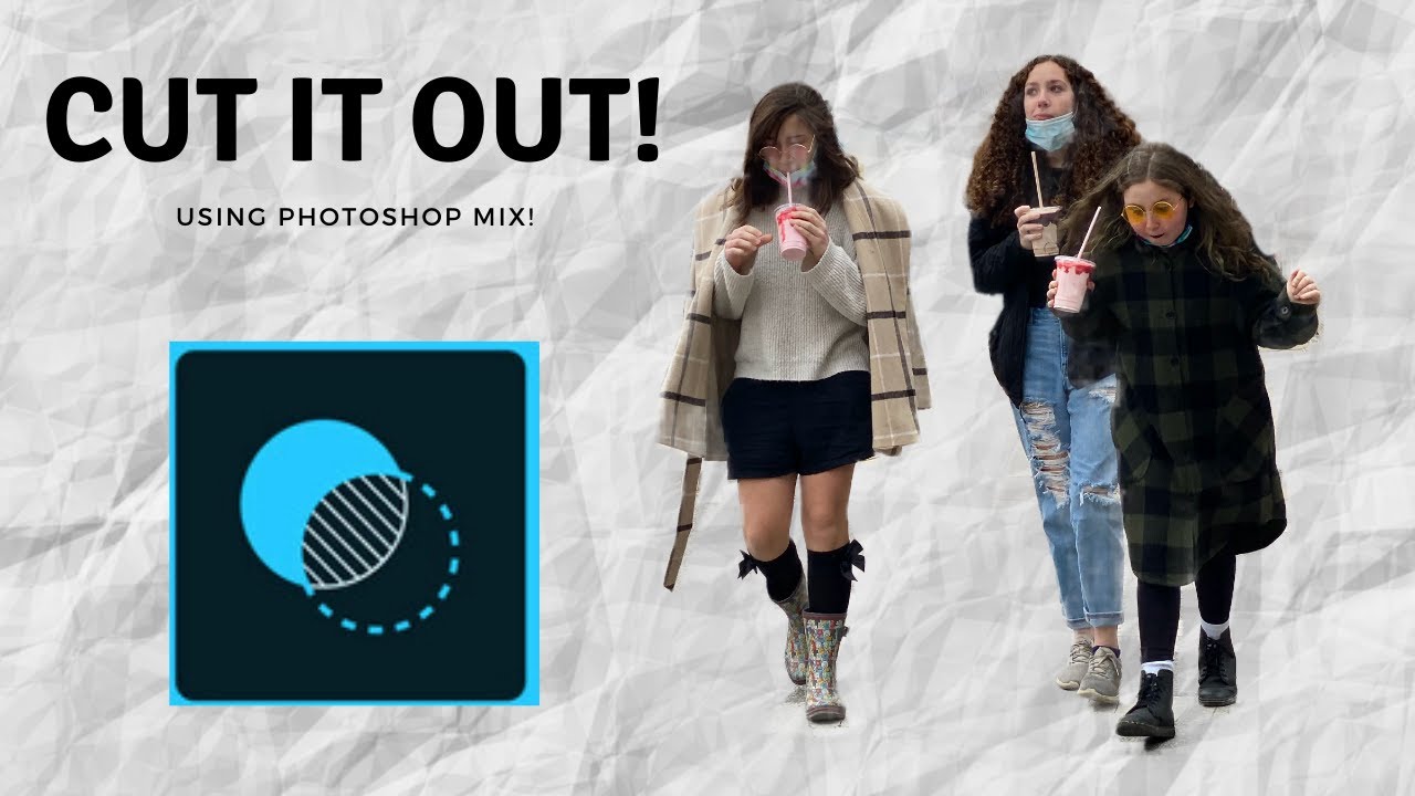Cut It Out! Using Photoshop Mix! - YouTube