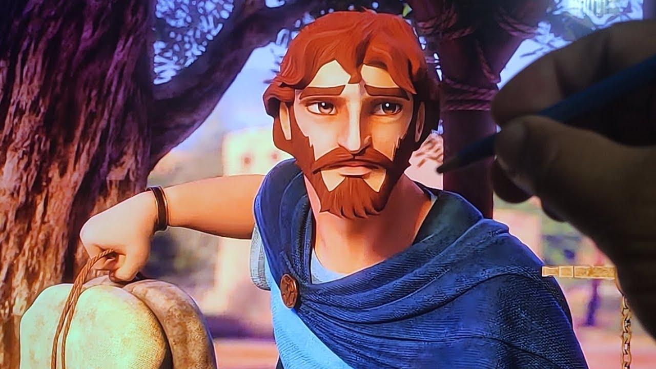 How to draw Matthew from Super Book - Jesus - Friends of Sinners - YouTube