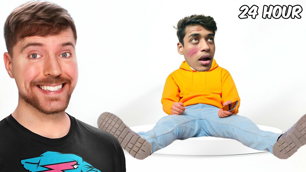 CAN I SURVIVE 1 DAY IN WHITE ROOM @MrBeast - YouTube