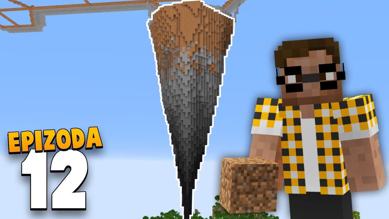 Začínám stavět OBŘÍ LÉTAJÍCÍ OSTROV | Minecraft Single LP 2: #12 - YouTube